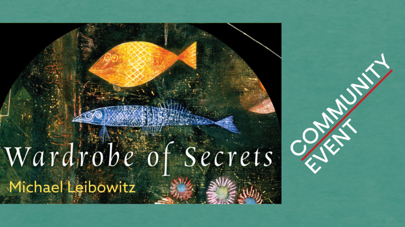 Book launch: Michael Leibowitz "Wardrobe of Secrets" | New Australian ...